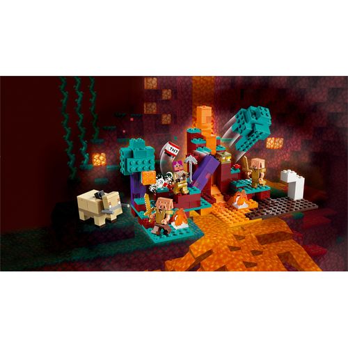 Lego Minecraft 21168 La Warped Forest | Confronta prezzi | Trovaprezzi.it