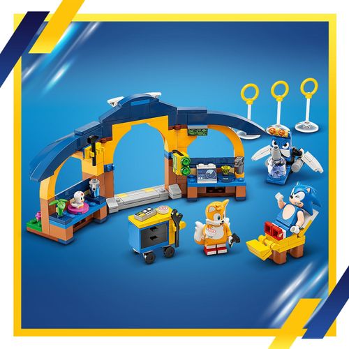 Lego Sonic the Hedgehog 76991 Laboratorio di Tails e Aereo Tornado ...