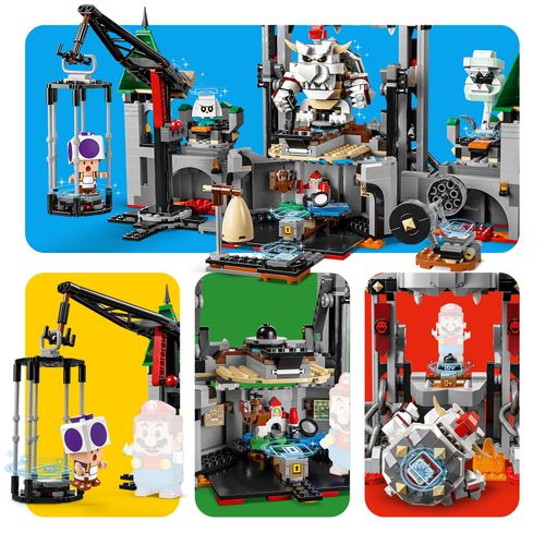 Lego Super Mario 71423 Battaglia al castello di Skelobowser - Pack di ...