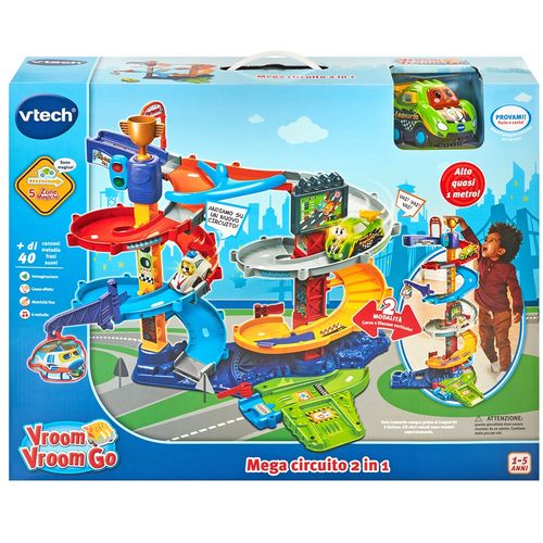 VTech Vroom Vroom Go - Mega Circuito 2in1 | Confronta prezzi ...