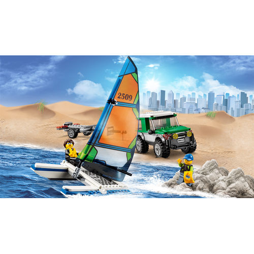 Lego City 60149 Pick Up 4x4 con Catamarano | Confronta prezzi ...