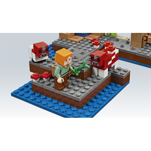 Lego Minecraft 21129 L'isola dei funghi | Confronta prezzi | Trovaprezzi.it