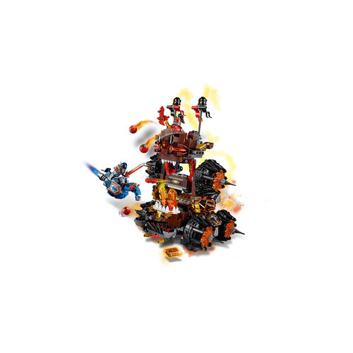 Lego Nexo Knights 70321 La macchina d'assedio del generale Magmar ...