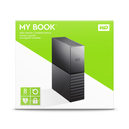 Western Digital My Book 8TB (WDBBGB0080HBK-EESN) | Confronta prezzi ...