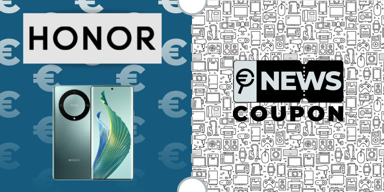 Coupon Honor: 30 euro di sconto sullo smartphone Magic5 Lite 5G