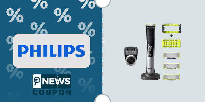 Il miglior coupon Philips del giorno: Philips OneBlade Pro QP6520/20 a ...