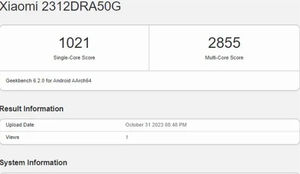 La versione global di Redmi Note 13 Pro nei primi benchmark