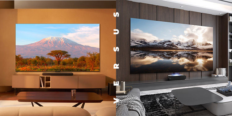 TV vs Laser TV: chi vince la sfida dei grandi schermi?