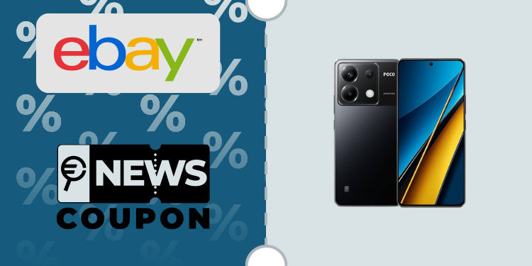 Miglior Coupon eBay del giorno: Xiaomi Poco X6 12GB/256GB a soli 232,20€