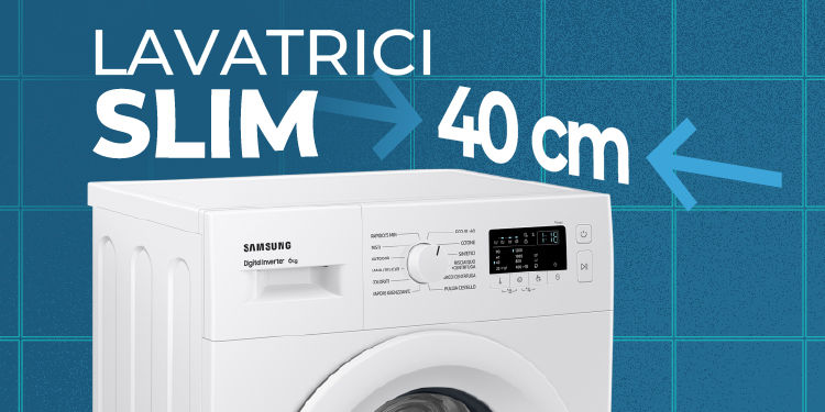 Le migliori lavatrici slim da 40 cm: compatte ed efficienti