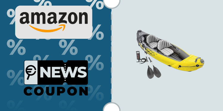 Miglior Coupon Amazon del giorno: Intex Explorer K2 a soli 111,99€