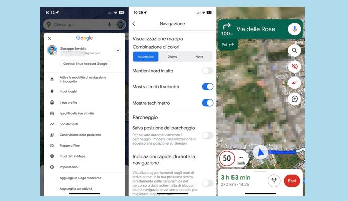 Google Maps per iPhone finalmente introduce il tachimetro