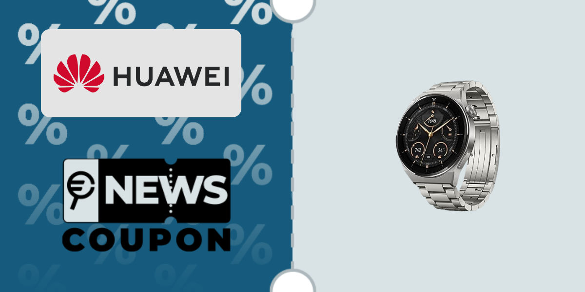Miglior Coupon Huawei del giorno: Huawei Watch GT3 Pro Titanio a soli 259€