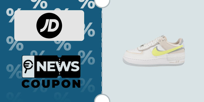 Miglior Coupon JD Sports del giorno: Nike Air Force 1 Shadow a soli 100