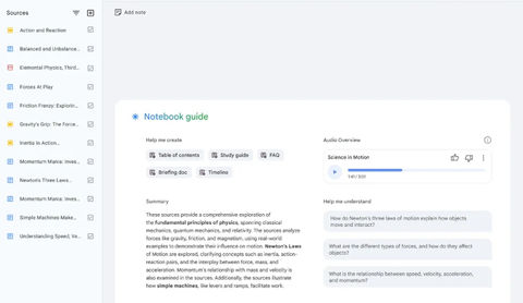 Google spinge su NotebookLM: ora traduce i testi in audio