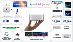 Apple annuncia il nuovo Mac mini con chip M4 e M4 Pro