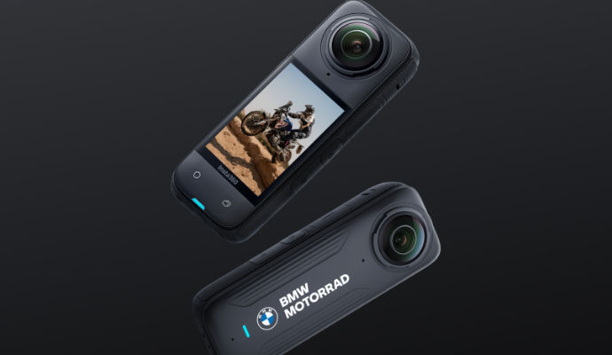 Insta360 annuncia la nuova X4 BMW Motorrad Edition
