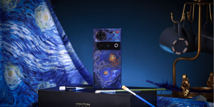 Nubia Z70 Ultra si mostra da ogni angolazione