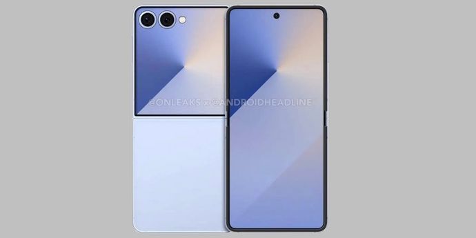 Galaxy Z Flip 7 compare in nuovi render che ne anticipano il design