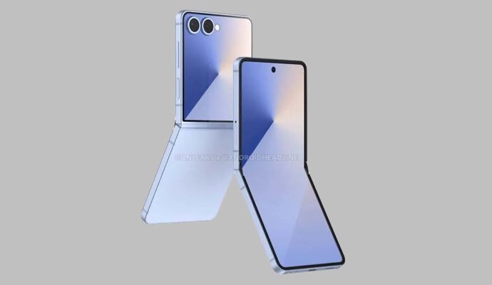 Galaxy Z Flip 7 compare in nuovi render che ne anticipano il design