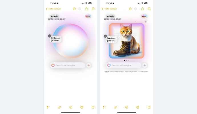 Come usare Genmoji e Bacchetta immagini di Apple