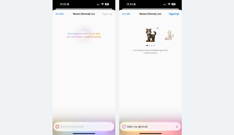 Come usare Genmoji e Bacchetta immagini di Apple