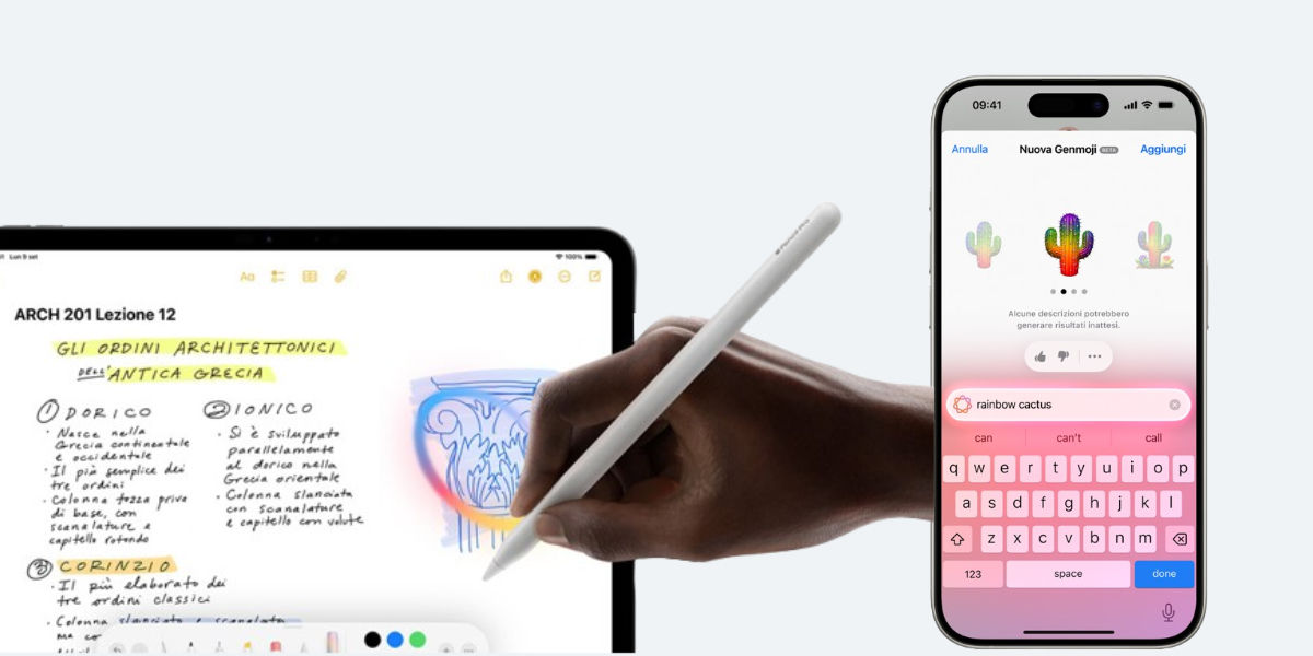 Come usare Genmoji e Bacchetta immagini di Apple