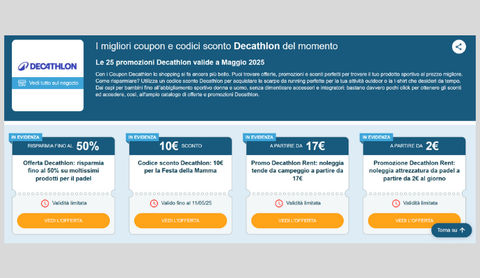 Promo Decathlon: due maglie termiche a 30 euro