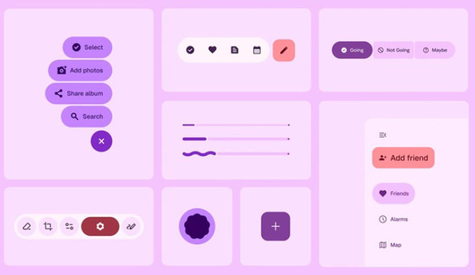 Material 3 Expressive: trapelano tutti i dettagli