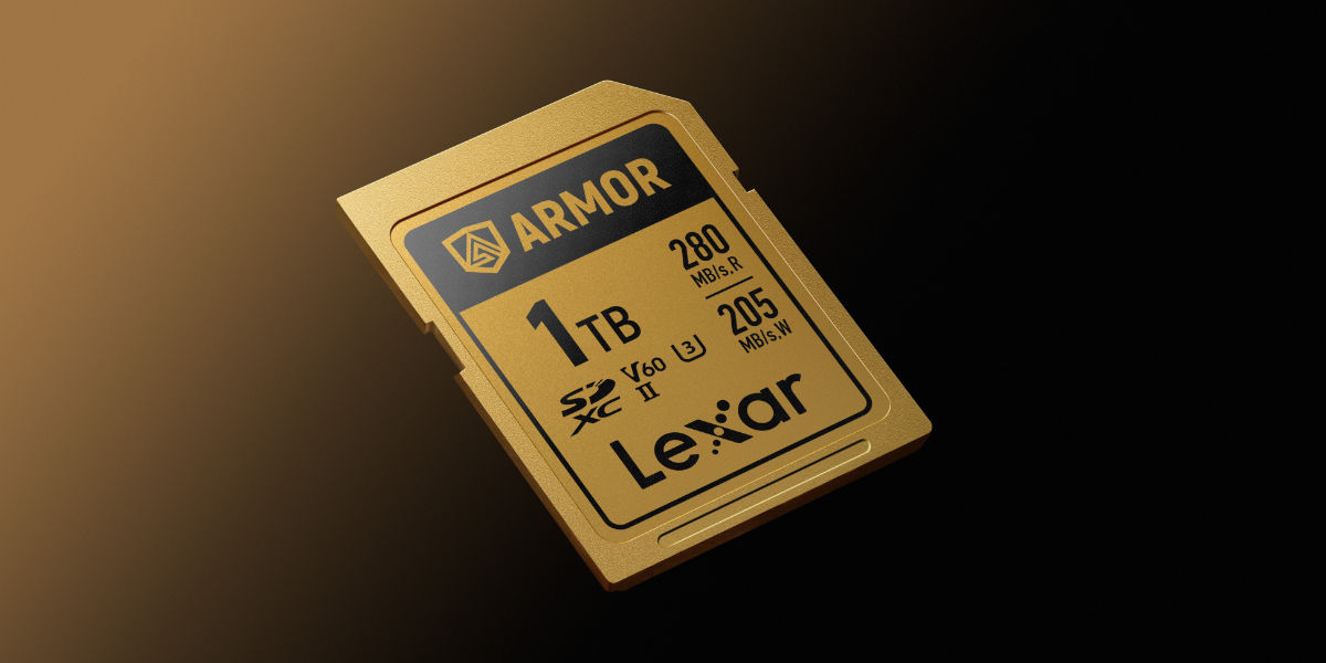 Lexar Armor Gold: prima scheda SD in acciaio inossidabile