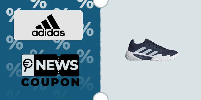 Il miglior Coupon Adidas del giorno: Adidas Barricade 13 a soli 82,50 euro