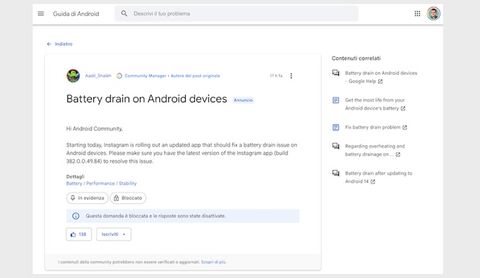 Instagram consuma troppo su Android: un update risolve il problema