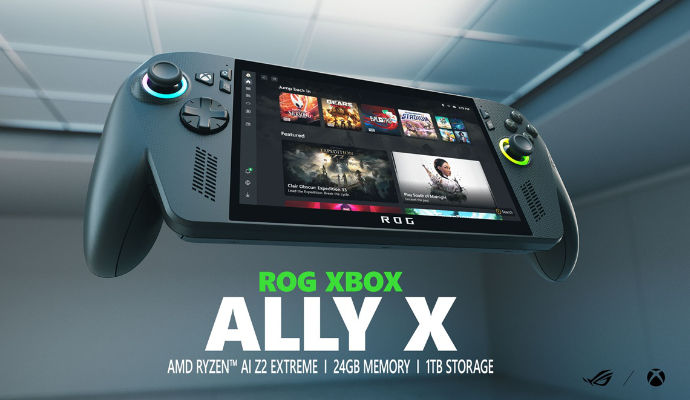 ASUS annuncia ROG Xbox Ally e Xbox Ally X
