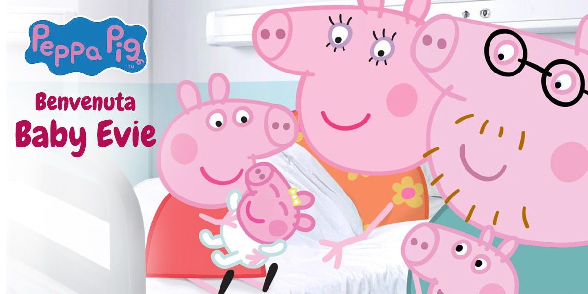 Benvenuta Evie, la sorellina di Peppa Pig