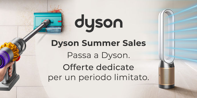 Summer Sales Dyson: risparmia fino a 300 euro