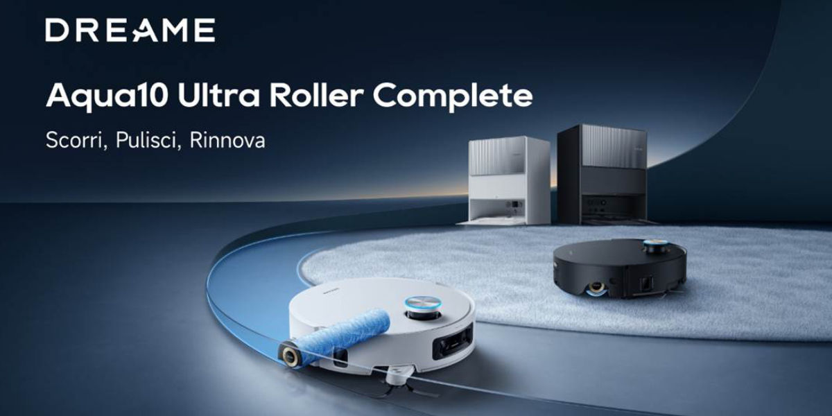 Dreame lancia il nuovo robot Aqua10 Ultra Roller Complete