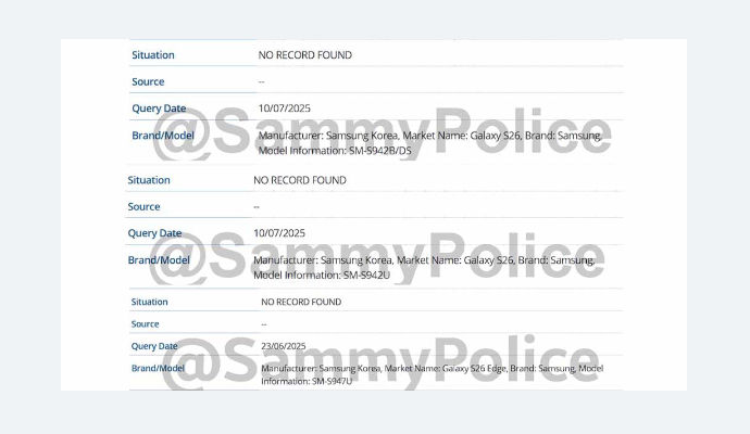 Galaxy S26: addio al modello Plus in favore del modello Edge
