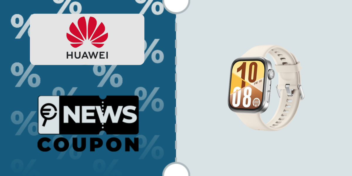 Il miglior Coupon Huawei del giorno: Huawei Watch Fit 4 Bianco a soli ...