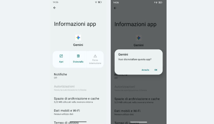 Come disattivare l'assistente Google Gemini