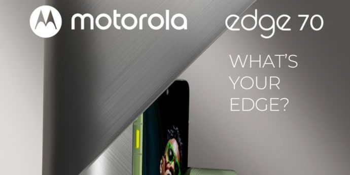 Motorola Edge 70: primo teaser mostra un design slim