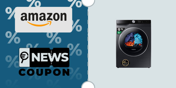 Il miglior Coupon Amazon del giorno: Samsung Asciugatrice pompa di ...