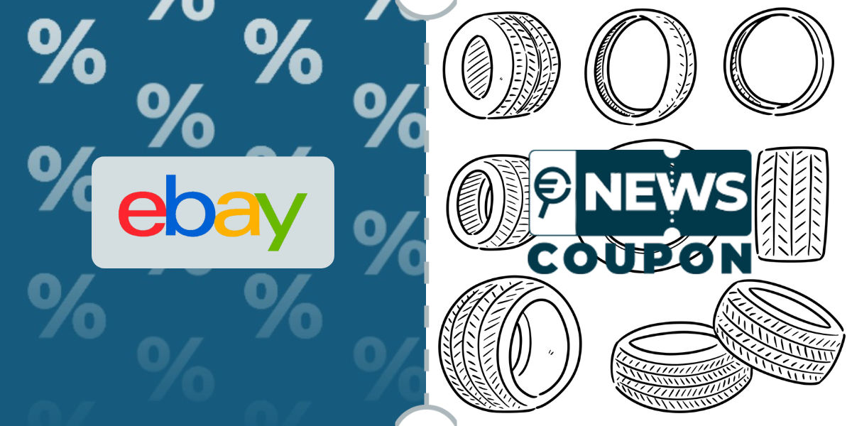 Coupon eBay: 10% di sconto su pneumatici auto e moto