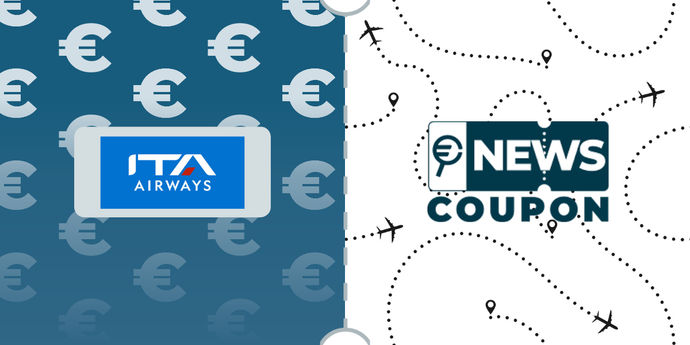 Offerta ITA Airways: viaggi andata e ritorno a partire da 105 euro
