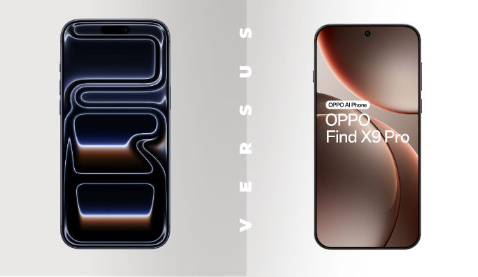 iPhone 17 Pro Max vs OPPO Find X9 Pro: quale scegliere?