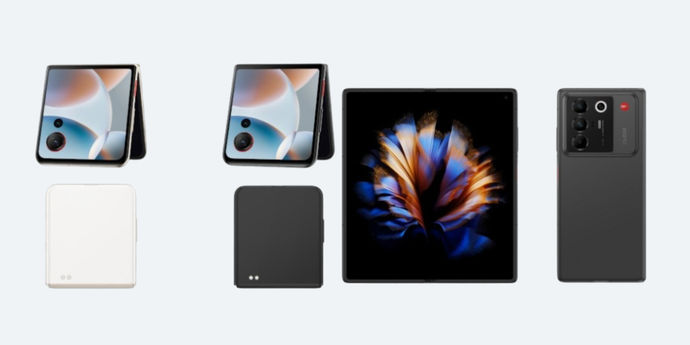 Nubia Fold e Flip 3: ecco i primi render dei dispositivi