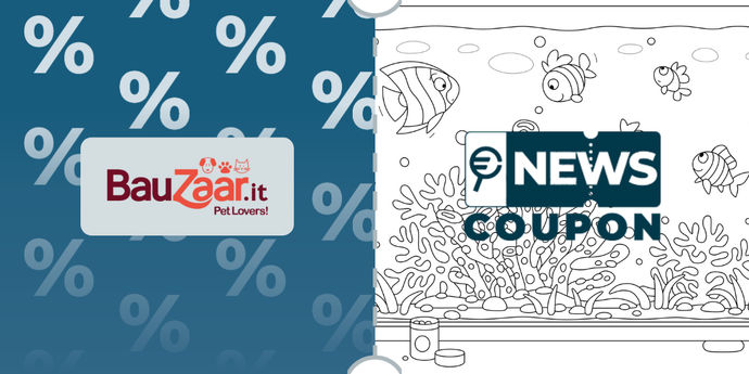 Promo Bauzaar: 5% di sconto sui prodotti di acquariologia
