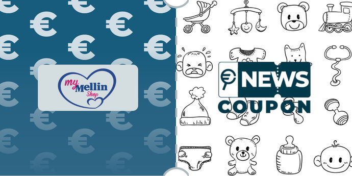 Coupon di benvenuto Mellin: sconto di 20 euro