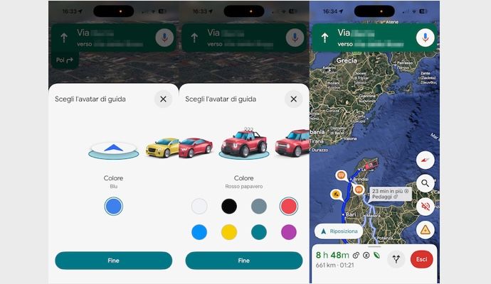 Come personalizzare l'indicatore del navigatore di Google Maps