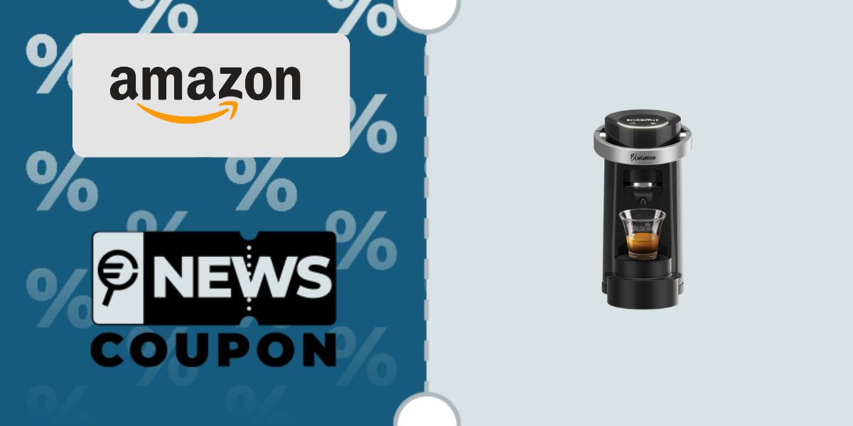 Il miglior Coupon Amazon del giorno: Caffè Borbone Macchina per caffè a ...