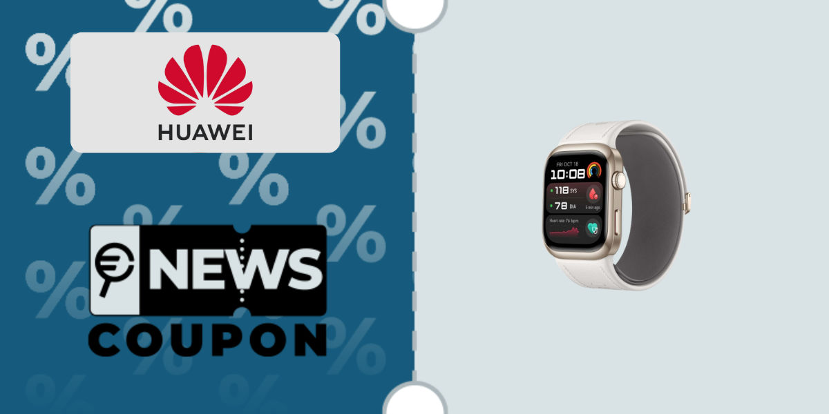Il miglior Coupon Huawei del giorno: Huawei Watch D2 Oro a soli 369 euro